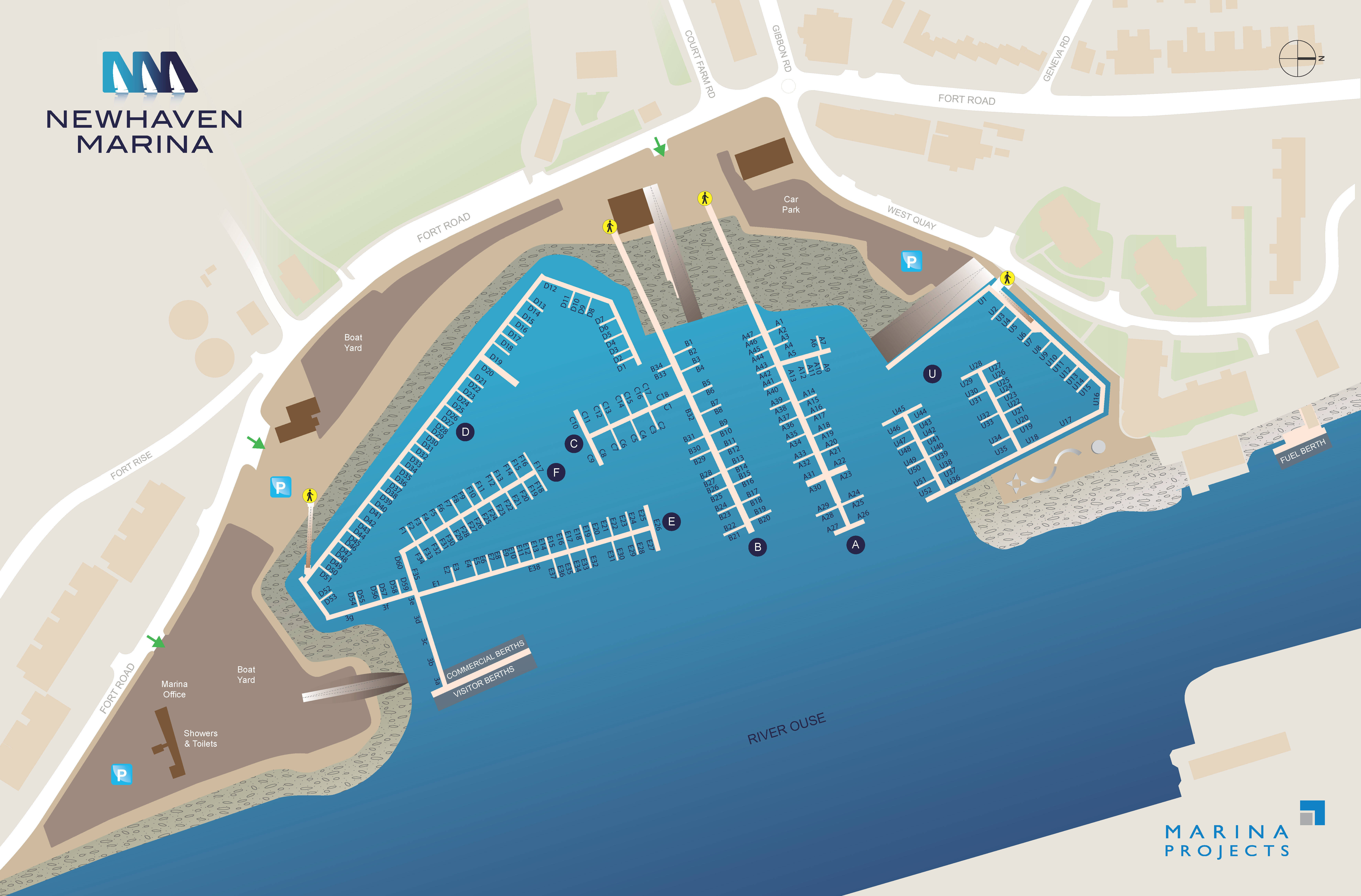 Newhaven Marina | Marina Plan